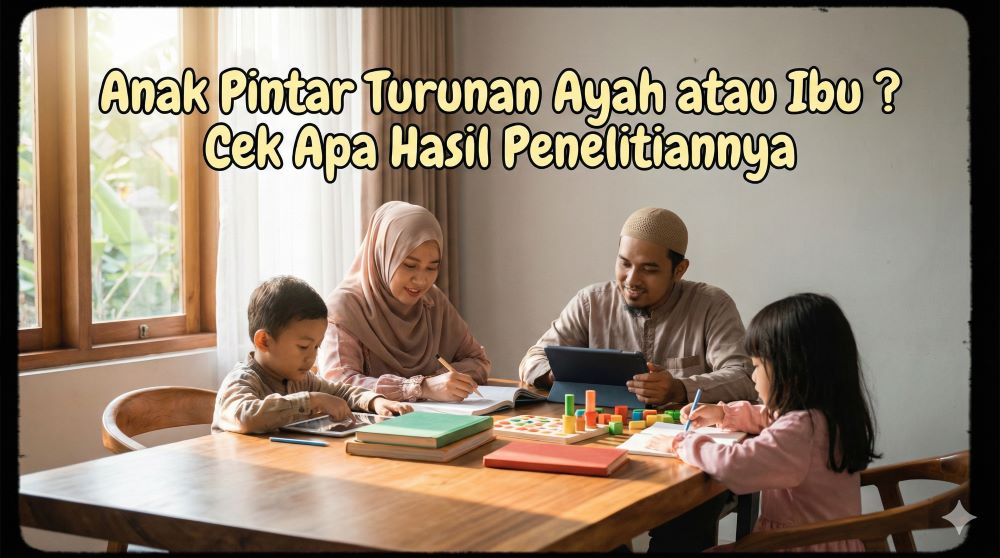 Anak Pintar Turunan Siapa, Ayah atau Ibu Yaa ? Cek Apa Hasil ...